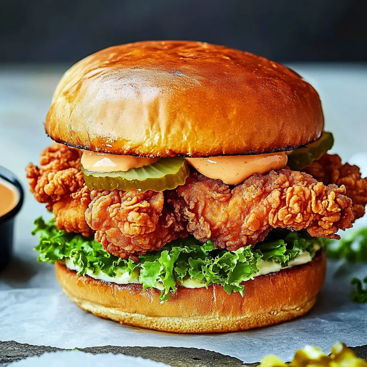 Ultimate Fried Chicken Sandwich Recipe with Buttermilk and Pickles